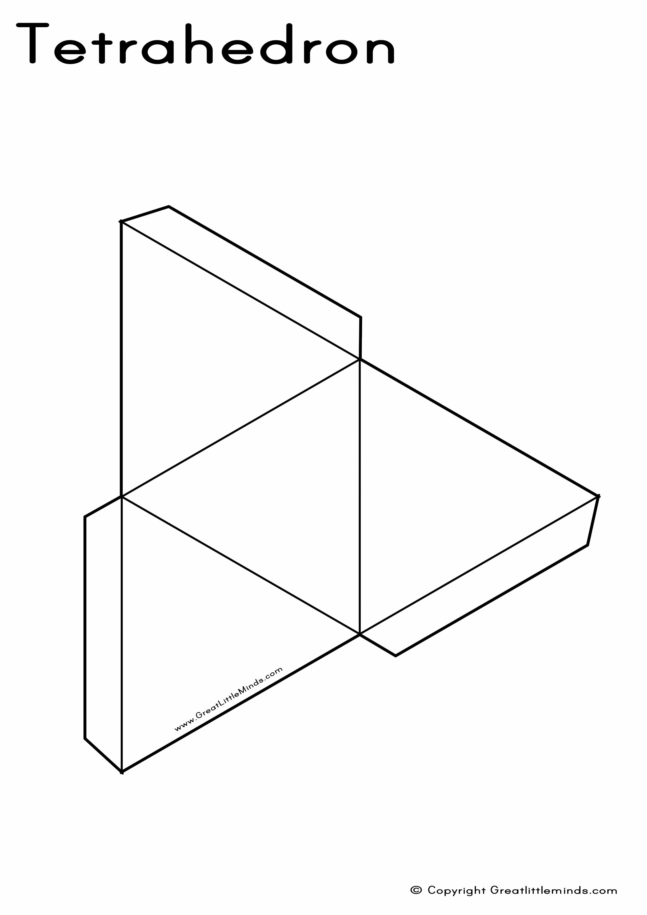 3D Nets Tetrahedron 3D Nets Tetrahedron