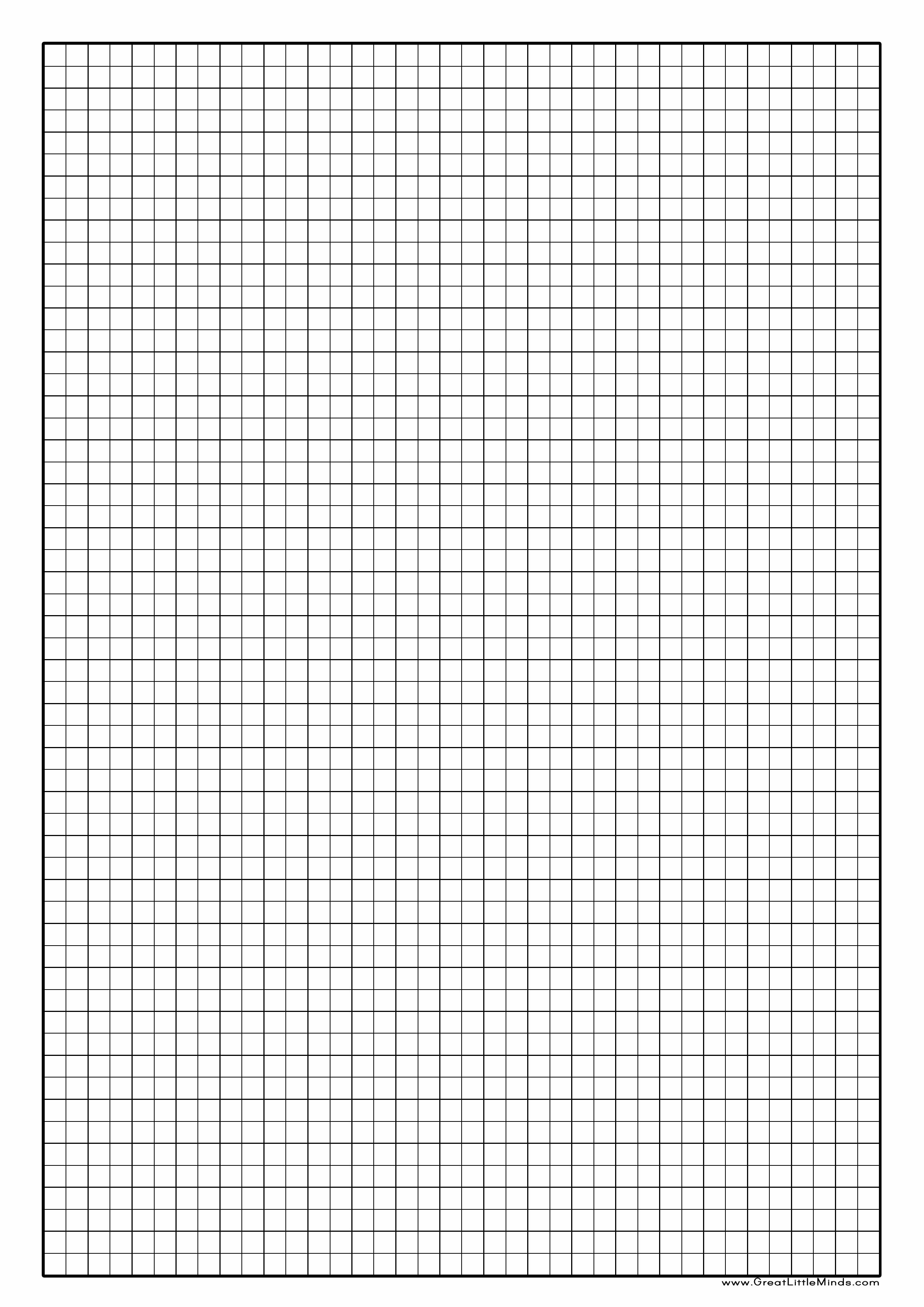 Printable Full Page Graph Paper Images